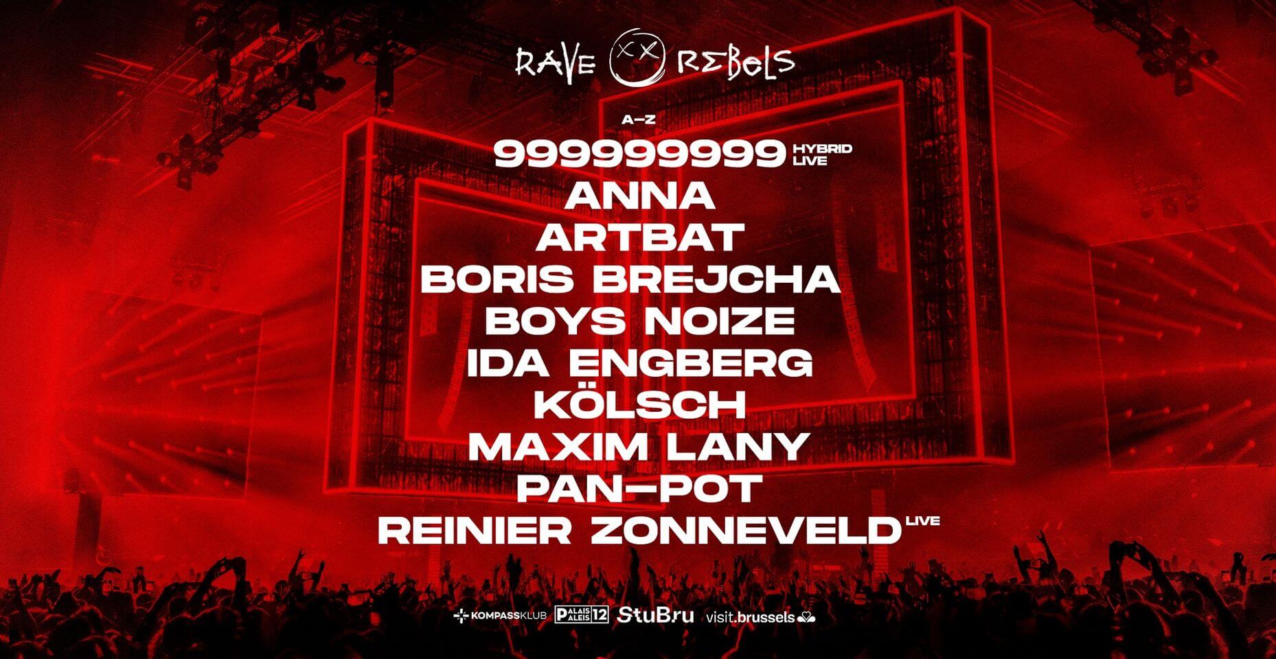 Kompass presents Rave Rebels - Festivals Belgie