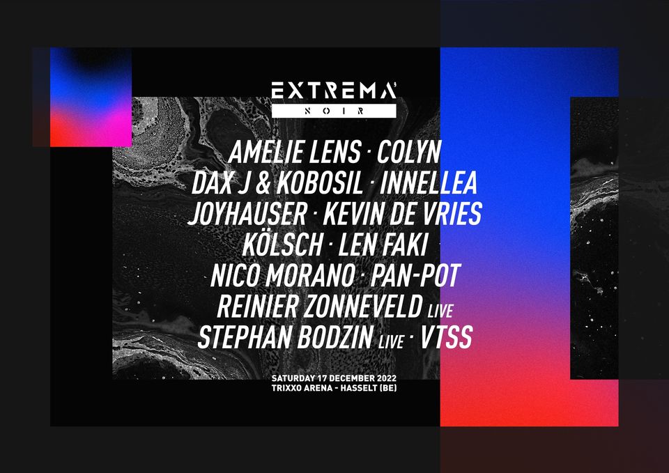 Extrema Noir 2022 XXL Indoor Edition - Festivals Belgie