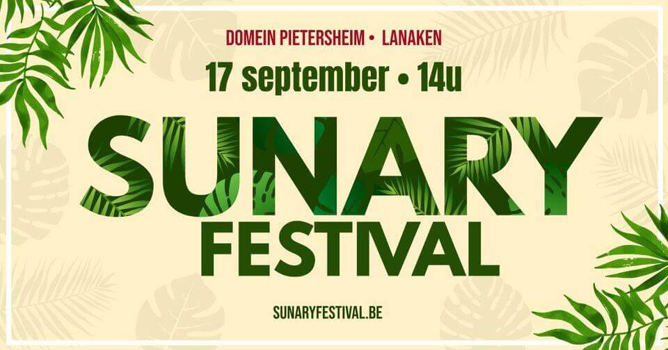 SUNARY FESTIVAL - Festivals Belgie