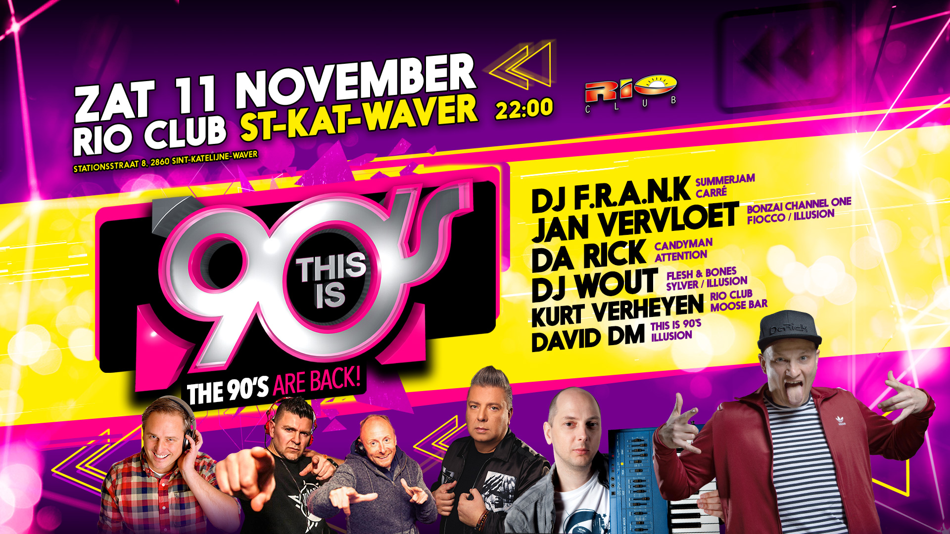 This is 90's at Rio Club - Festivals Belgie