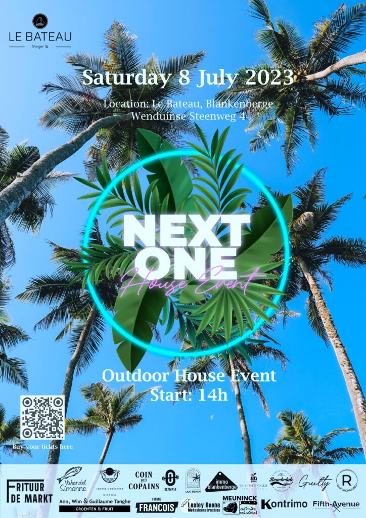 Next One - Outdoor House Event - Festivals Belgie